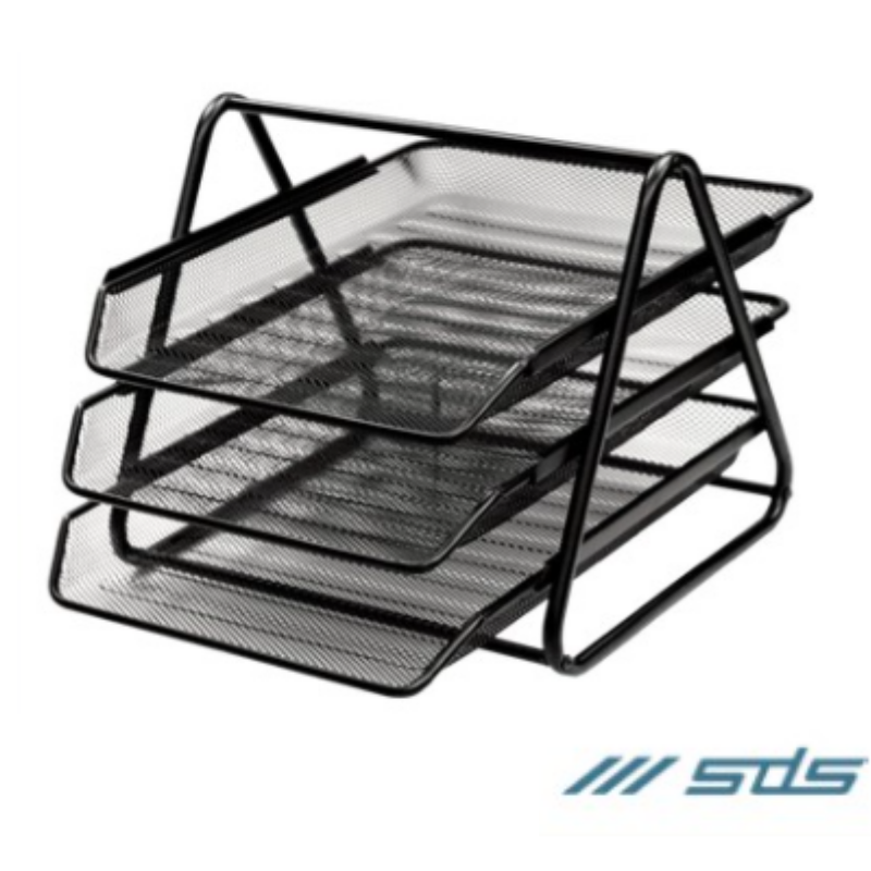 Wire Mesh 3 Tier Letter Tray SDS – Stationery-Wholesalers